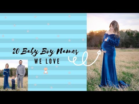 20 Baby Boy Names We Love & May Use With Meaning | Suelen Bowman