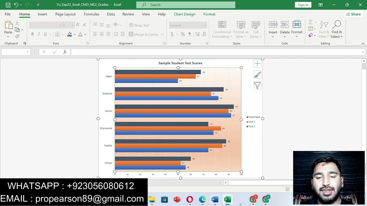Exp22 Excel Ch03 ML2 Grades/Exp22_Excel_Ch03_ML2_Grades/ Complete solution/all steps 1- 20
