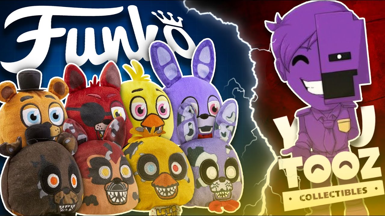 Funko FNaF Reversible Head Plushies, Youtooz Purple Guy Figure, and More! || FNaF News