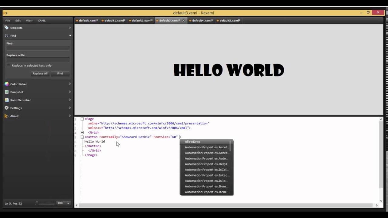 Priming for WPF Part 1