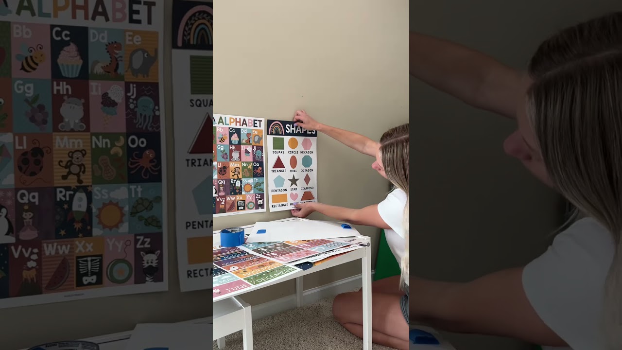 Boost Toddler Learning with Fun Posters #learningpostersfortoddlers
