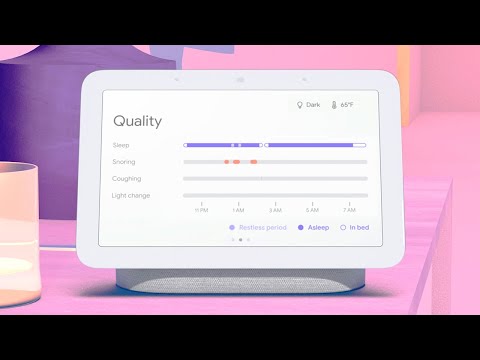 Google’s new Nest Hub offers touchless sleep tracking