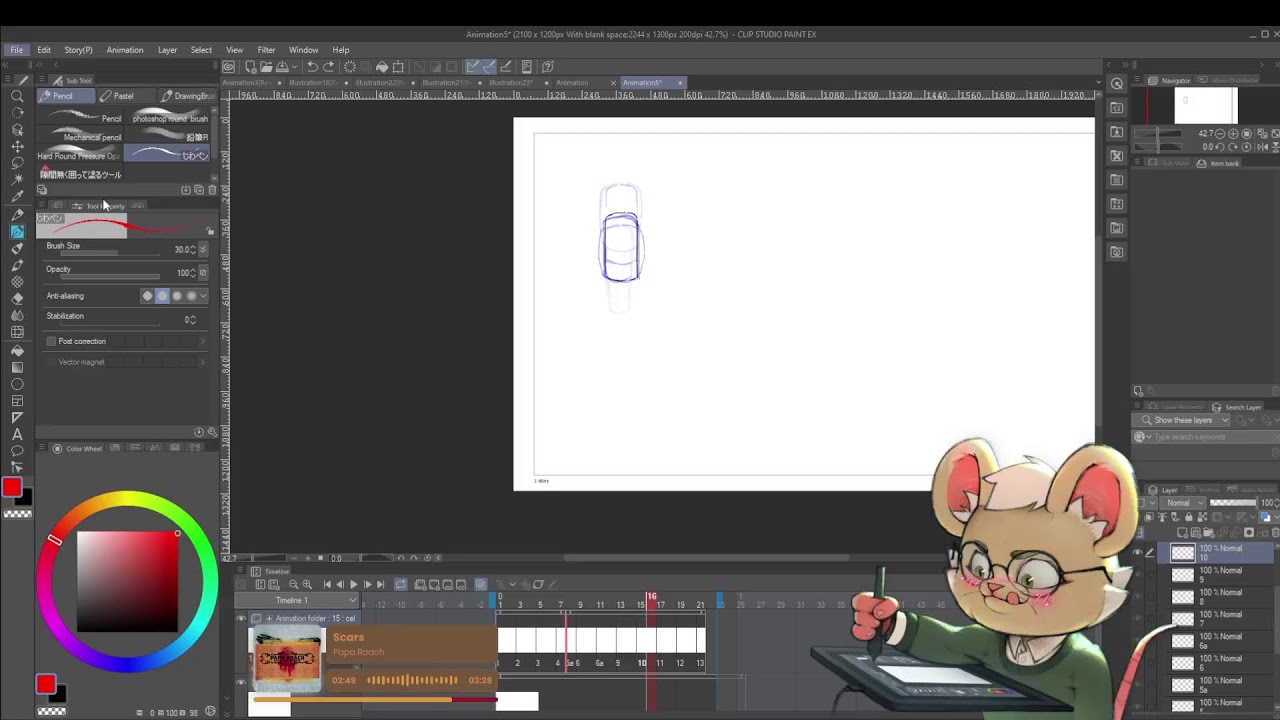 Drawing - Drawing Anime Babes and Whatever I WANT