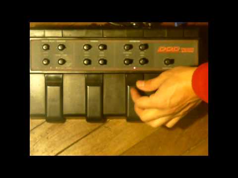 Rare DOD TR3M Metal Guitar 1993 Multi-effects Pedal | Reverb