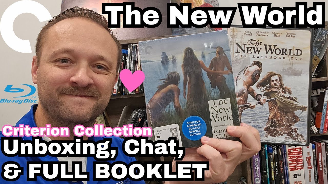 The New World Blu-ray Unboxing - Criterion Collection MASTERPIECE!