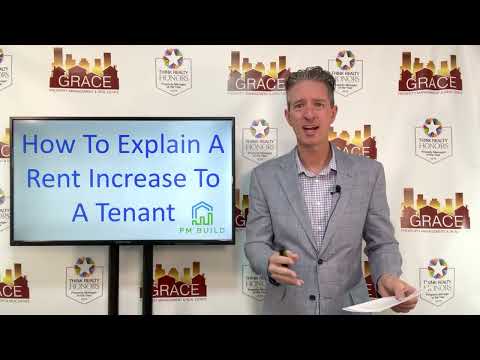 How To Explain A Rent Increase To A Tenant
