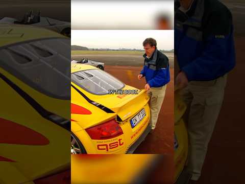 This AUDI TT looks normal, until…😳 #cars #topgear #thegrandtour