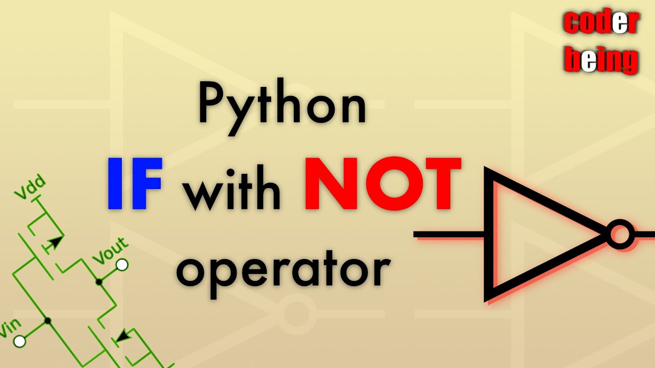 Python IF with NOT operator