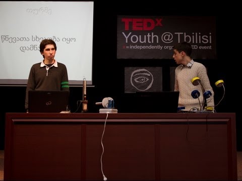 Success is Contagious: Giorgi Meshveliani & Semi Invia at TEDxYouth@Tbilisi