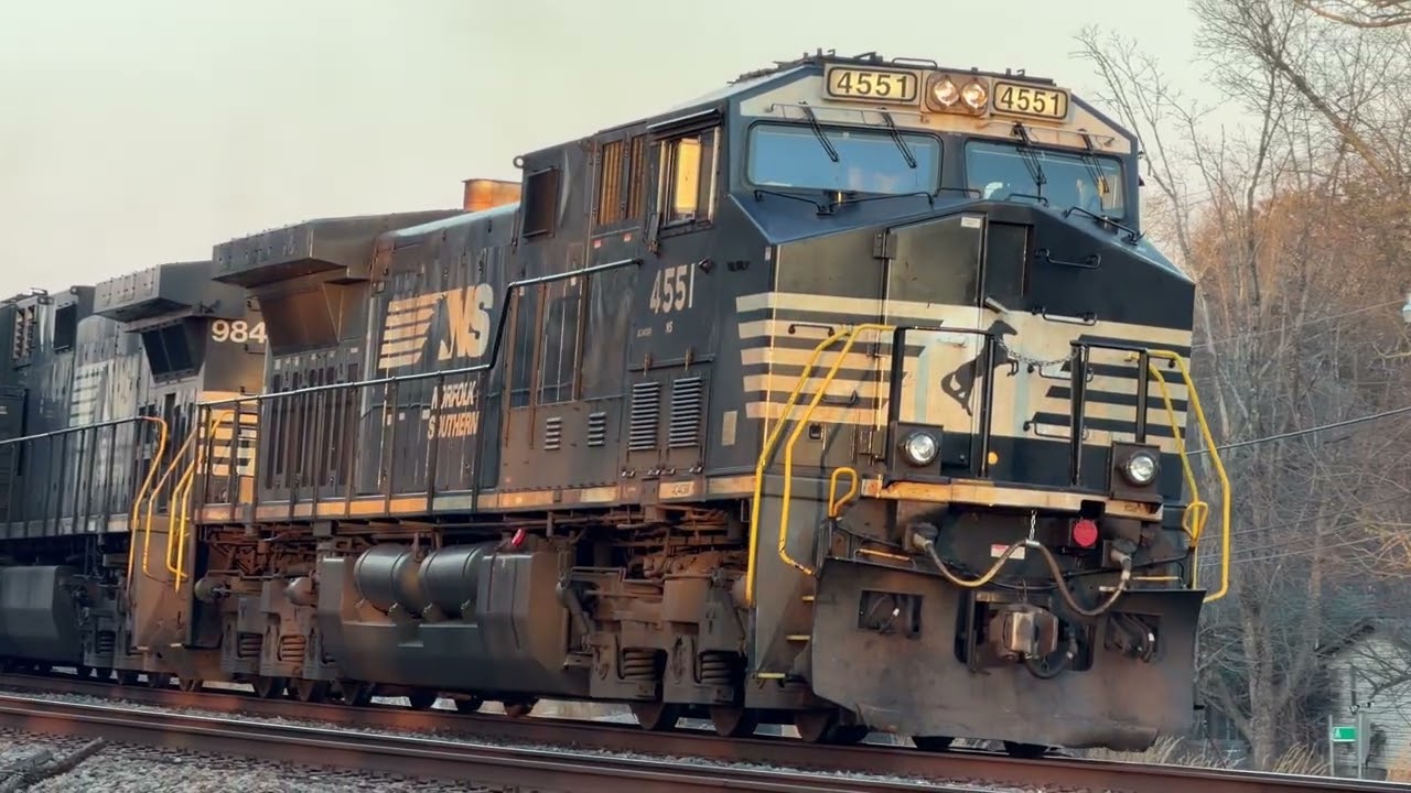 Extreme trains Norfolk Southern  action 