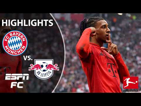 DRAMATIC FINISH 🤯 Bayern Munich vs. RB Leipzig | Bundesliga Highlights | ESPN FC