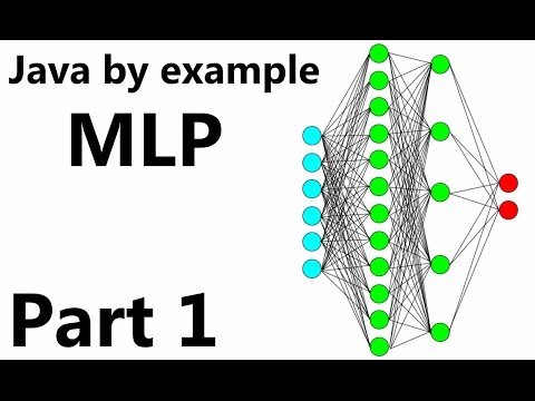 Multi Layer Perceptron Part 1 (Java by example) Video Lecture - Machine ...
