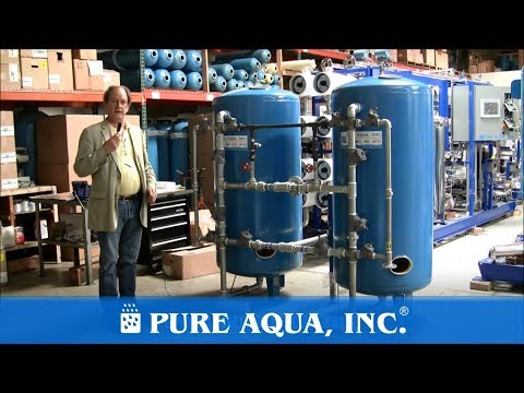 Twin Alternating Water Softener Kuwait 50 GPM | www.PureAqua.com