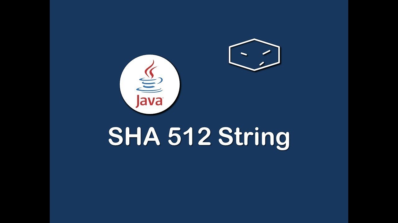 sha 512 string in java