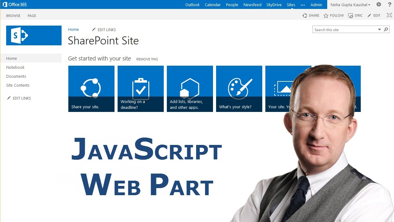 SharePoint Web Part in JavaScript