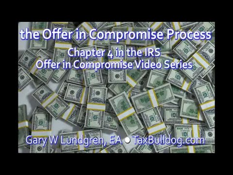 the IRS Offer in Compromise Process Video | taxbulldog