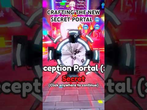 New secret portal | Anime Adventures #roblox #animerobloxgames #animeadventures
