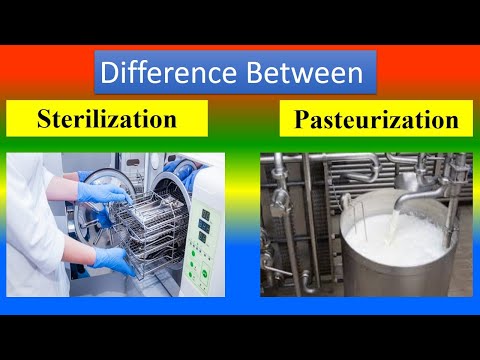 Difference Between Sterilization and Pasteurization
