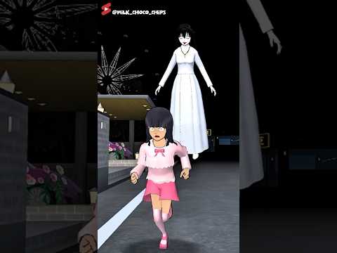 TIPS JIKA KALIAN DIKEJAR HANTU 👻 || SAKURA SCHOOL SIMULATOR || #shorts #milkchocochips IB: sound