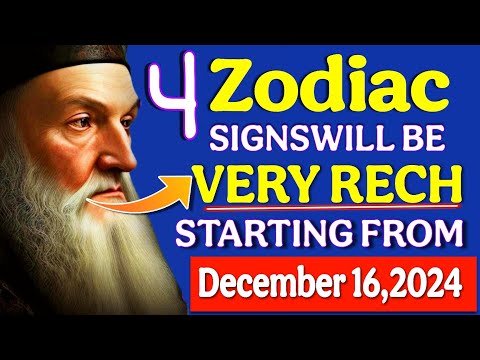 4 Zodiac Signs Set to Become Millionaires on December 16! πΈβ¨ Are You One of Them?