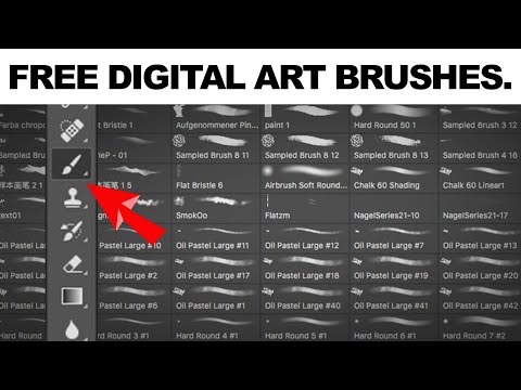 FREE BRUSHES! FREE BRUSHES FOR DIGITAL ART!