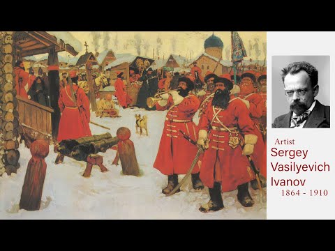 Artist Sergey Vasilyevich Ivanov (1864 - 1910) Social Realism Painter | WAA