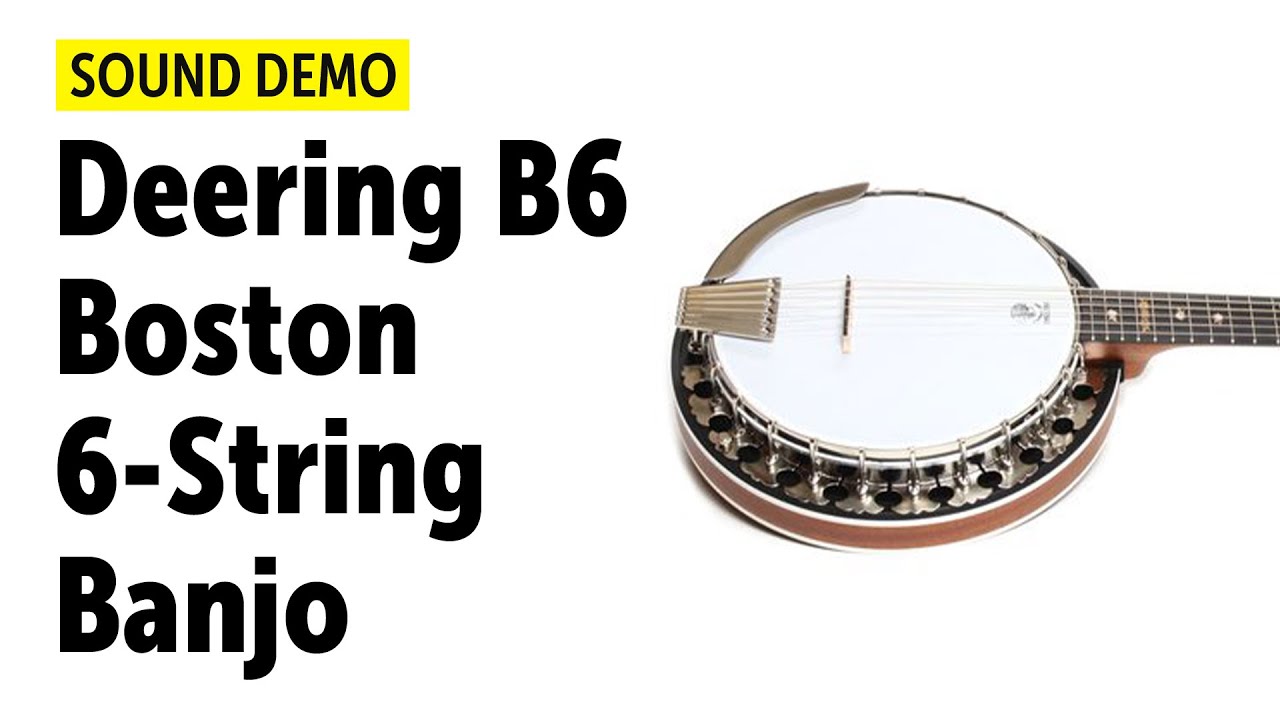 Deering B6 Boston 6-String Banjo - Sound Demo (no talking)
