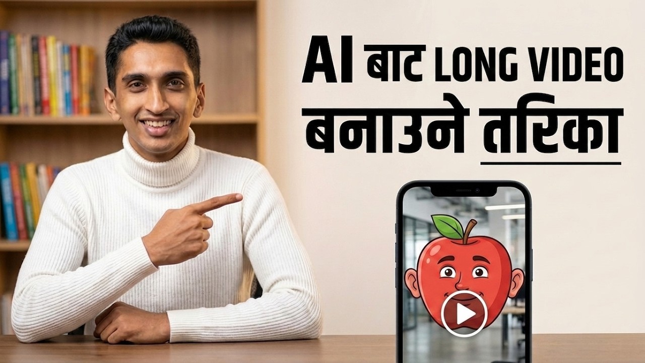 Create Long Video Using AI In Nepali