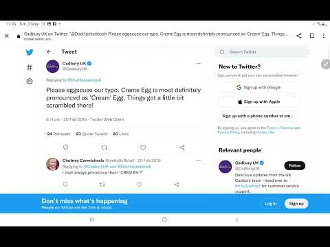 Pronouncing Creme Egg correctly