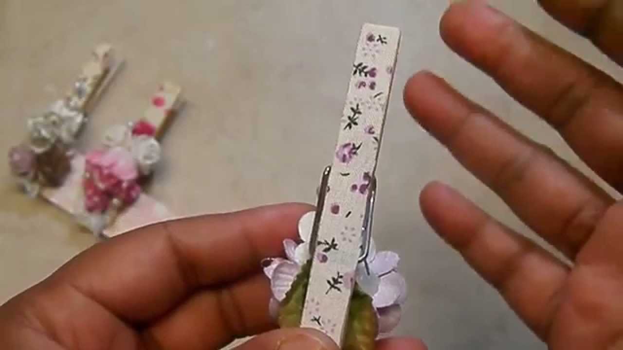 Wild Bunch - Altered Clothespins Tutorial - Tmika