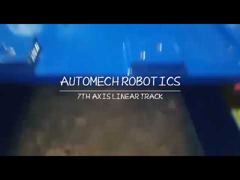 7th axis linear track for robot - 7 TH Axis Linear Slide for Robot ...