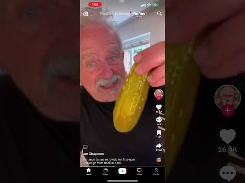 [Lee chapman] Tries the worldest’s sour pickle & the hottest soicy pickle.. from tik tok.