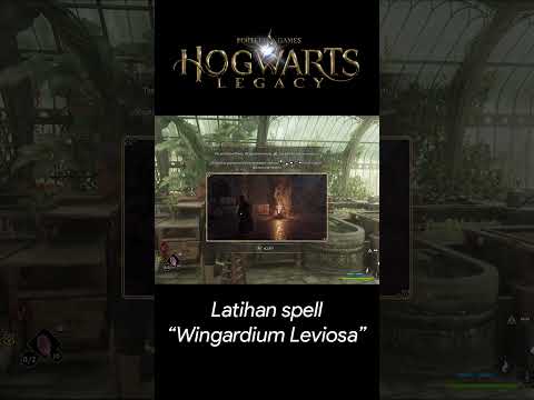 Stream Highlights Hogwarts Legacy - Latihan spell "Wingardium Leviosa"! 👉👆👇👈📦