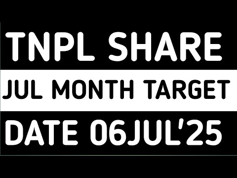 TAMIL NADU NEWSPRINT & PAPERS STOCK LATEST NEWS 6JUL'25/TNPL SHARE LATEST NEWS UPDATES WITH TARGET