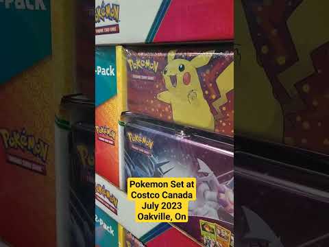 #Pokemon Set at Costco Canada July 2023