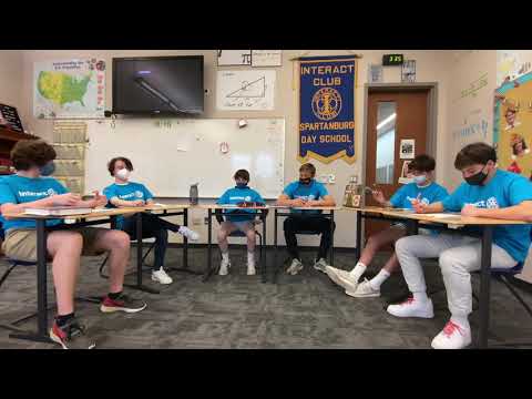 Spartanburg Day School Superheroes-Interact Club