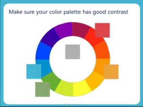 Make Slides that Pop Using Color Contrast – PowerPoint Video Tip #18 ...
