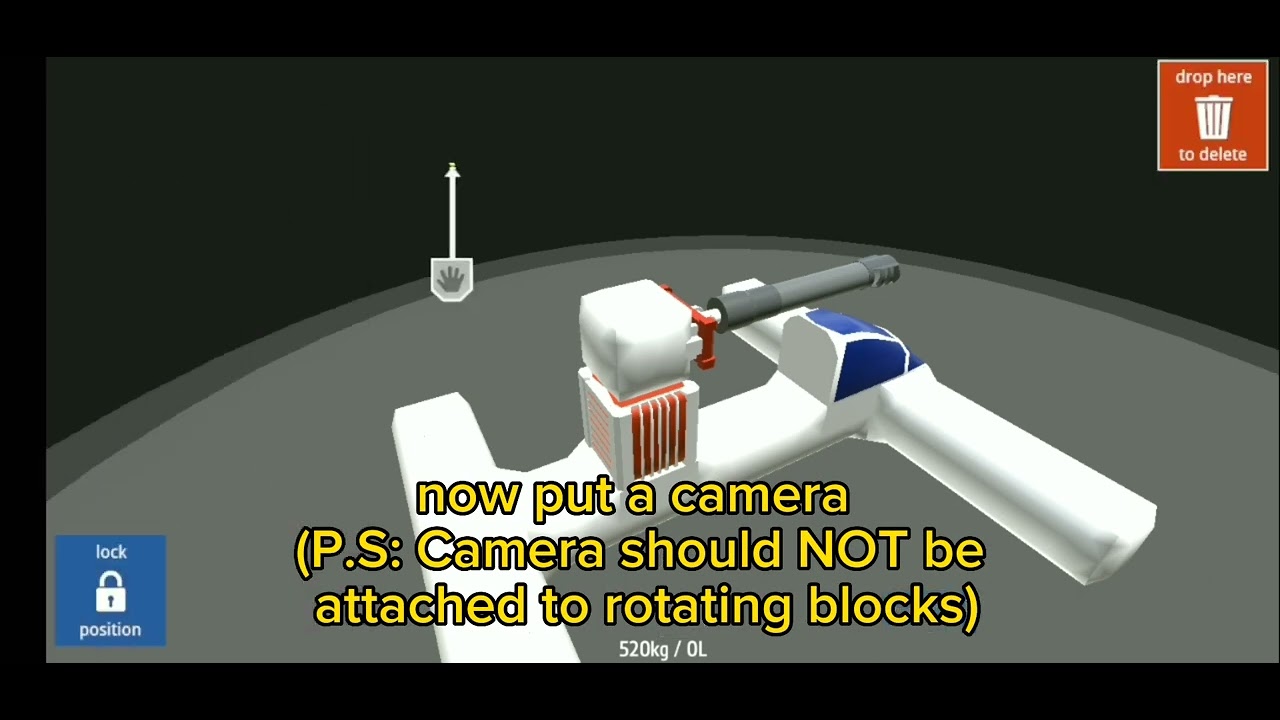 Camera rotatable gun simple planes tutorial