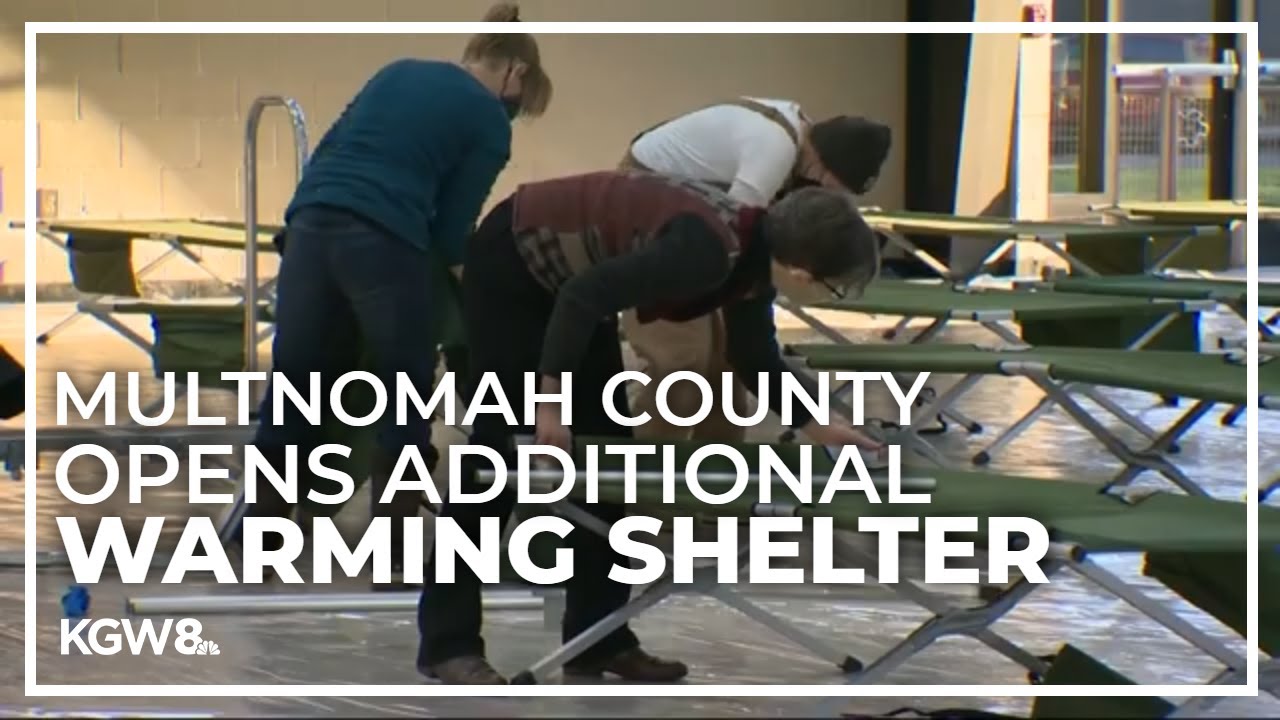 Multnomah County expands warming shelters due to freezing temperatures