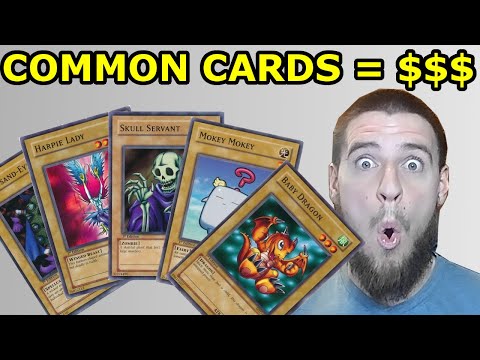 These Vintage YuGiOh COMMONS Are Actually VALUABLE