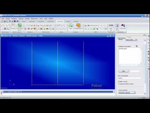 MSC Nastran; Patran Tutorial - Complex Modes; Direct Method Video ...