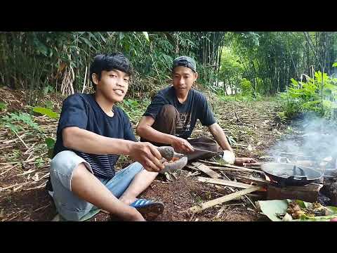 Masak Lele Goreng + Sambal Jawa di Pinggir Rerumpunan Bambu! Suasana Alam Bikin Lapar 😋🔥