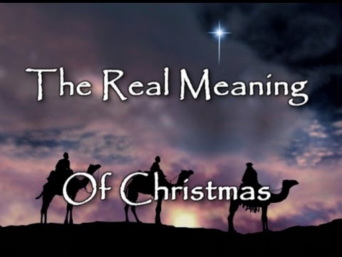 The real meaning of christmas Orig by James Rodney Jones