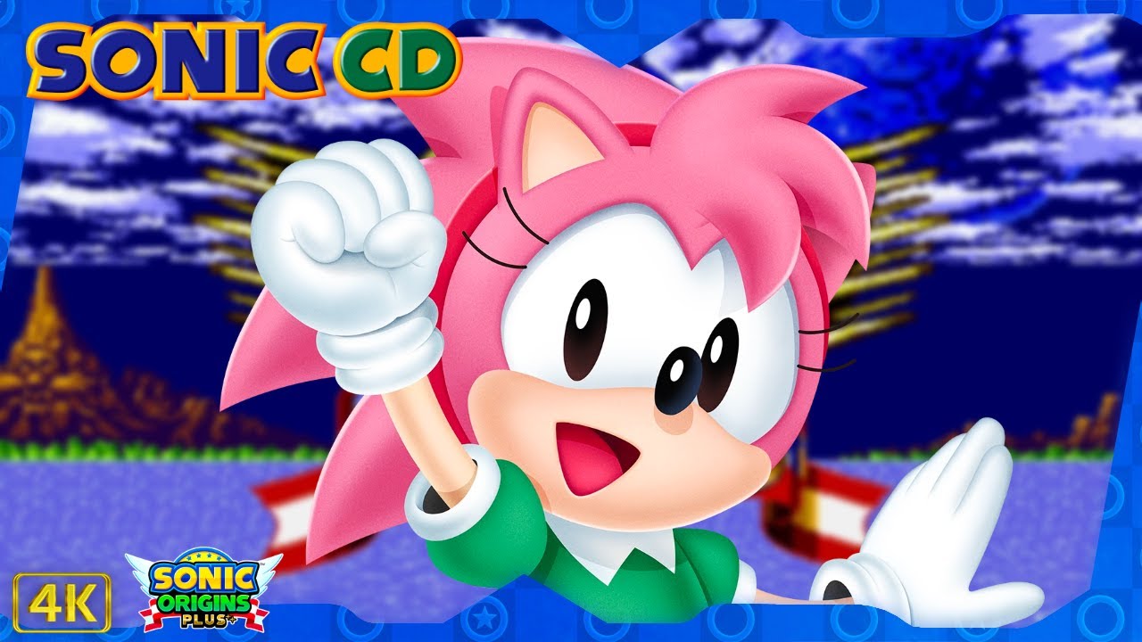 Sonic CD (Origins Plus) ⁴ᴷ Full Playthrough (All Time Stones, Amy gameplay)