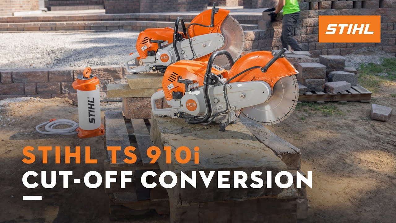 Professional TS 910i cut-off machine conversion | STIHL