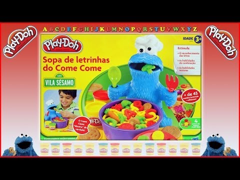 Play-Doh – Sopa de Letrinhas do Come Come – Cookie Monster’s Letter ...