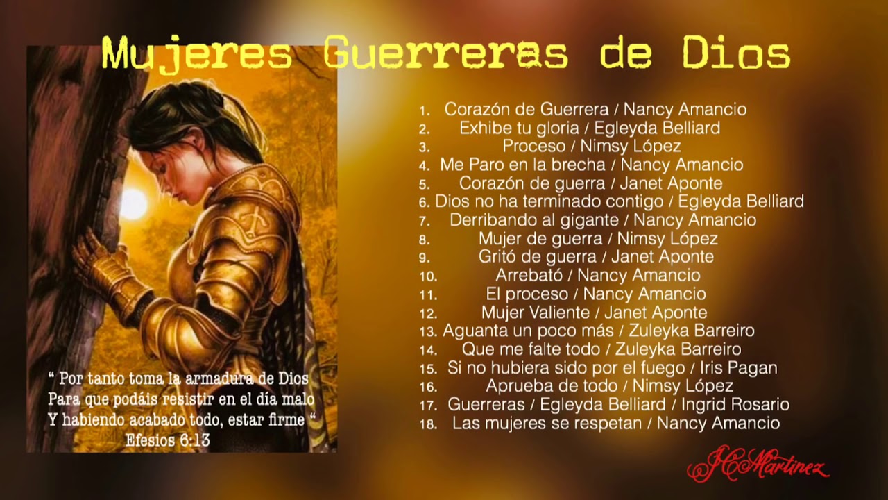 MUJERES GUERRERAS DE DIOS   ALABANZAS QUE FORTALECEN EL ESPÍRITU 🛡⚔️