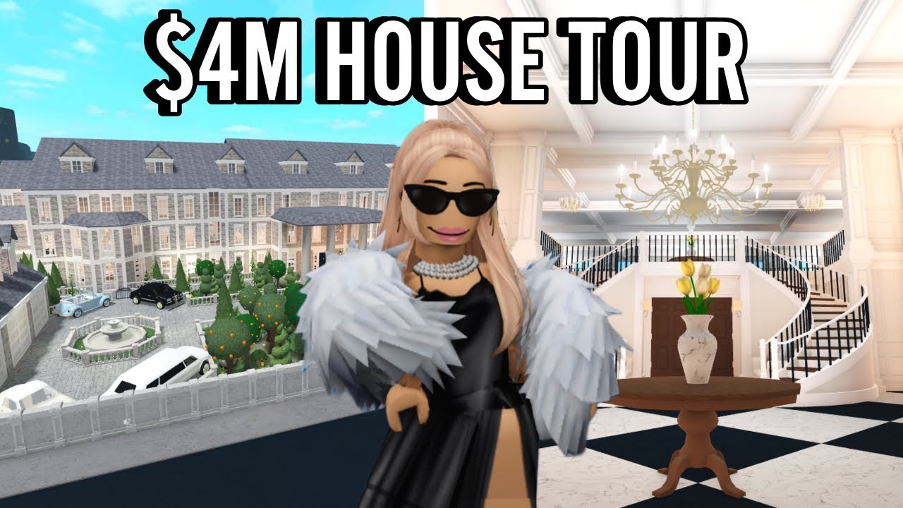 UPDATED $4M BLOXBURG HOUSE TOUR | roblox