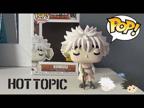 (Hot Topic Exclusive) Komugi Funko Pop Unboxing ! #funko #hunterxhunter