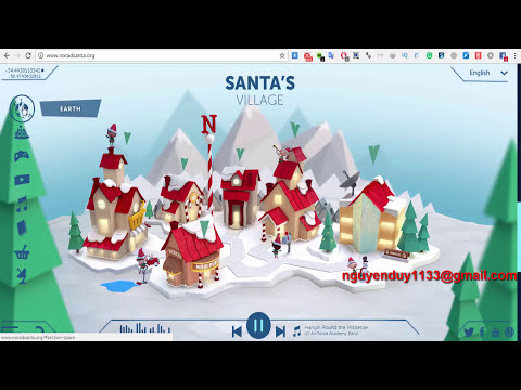 [GIS News] Theo dõi lộ trình phát quà của ông già Noel (đêm 24/12, rạng 25/12 giờ địa phương)